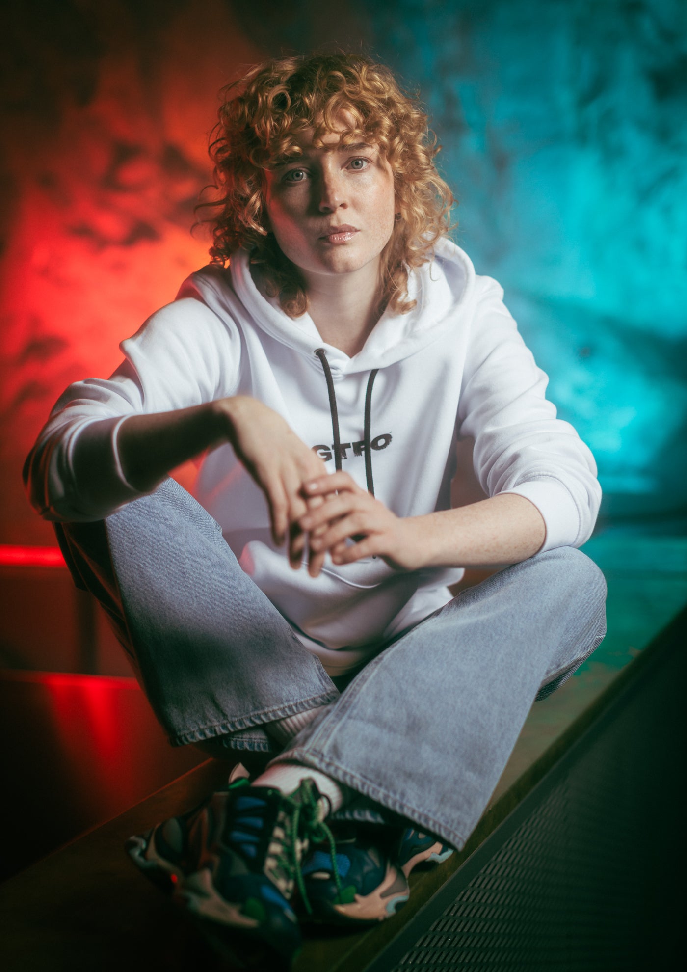 GTFO Hoodie - Diamond masks - White – SHOP.GTFOTHEGAME.COM